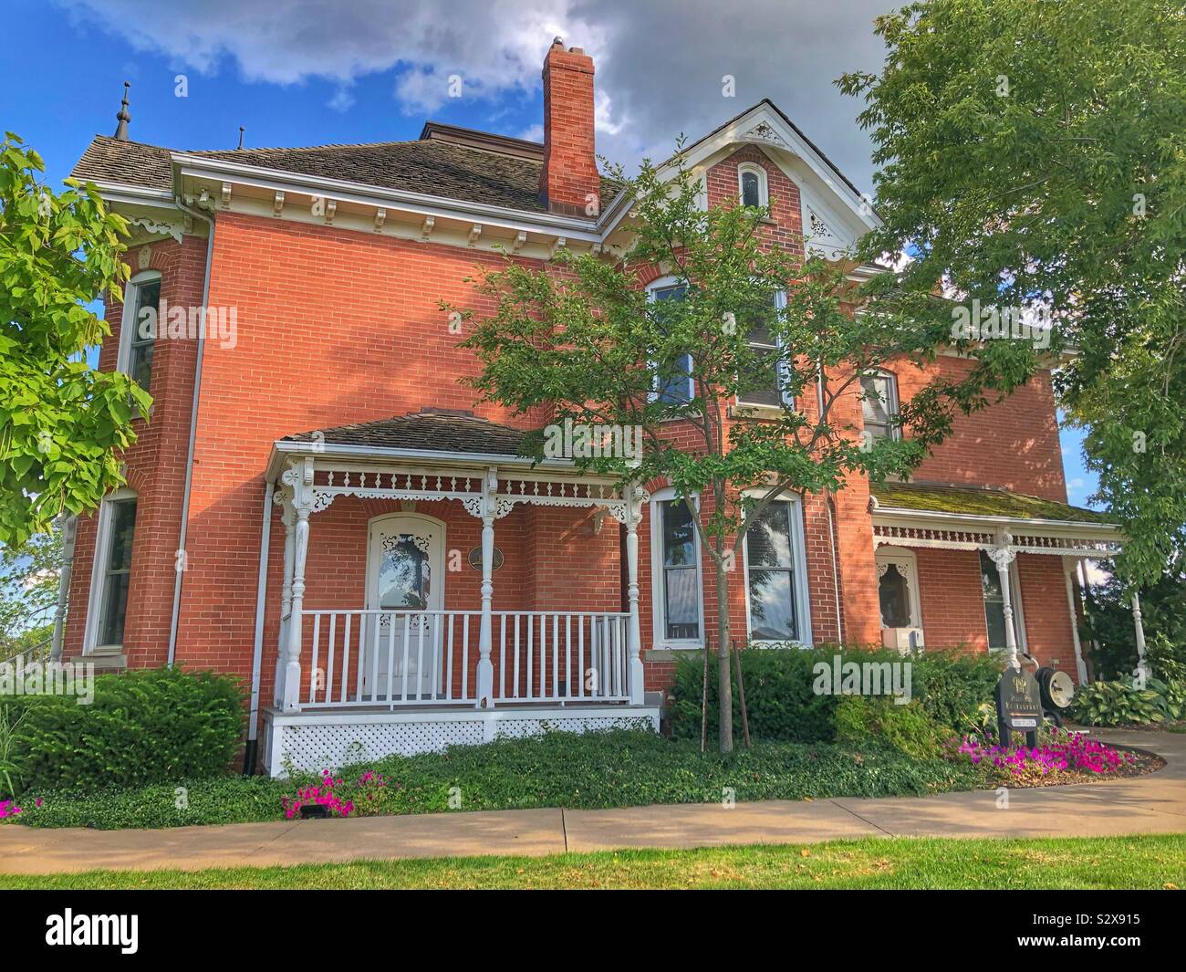 Historical heritage building in the Niagara Region in Ontario, Canada ...