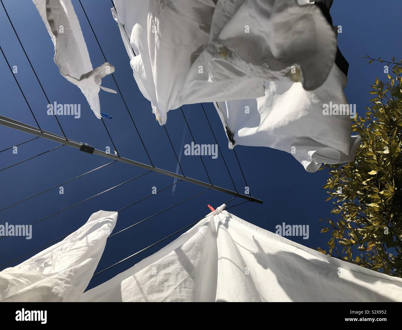 Washing blue hi-res stock photography and images - Alamy