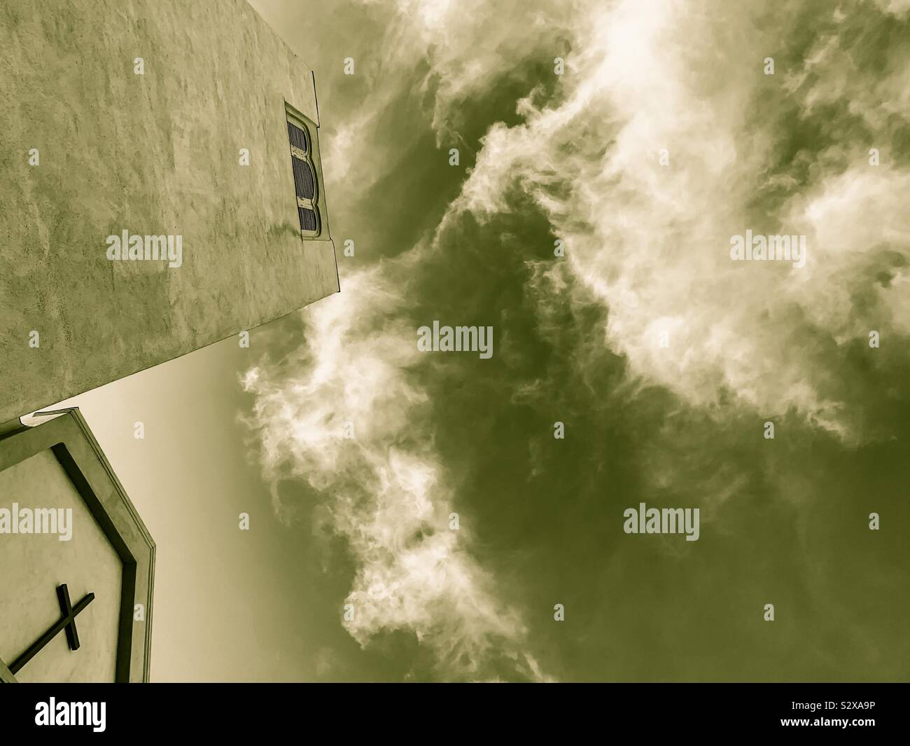 Church dramatic architecture Stock Photo - Alamy