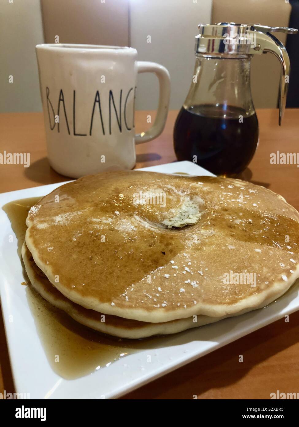 Breakfast Is Served Stock Photo - Alamy