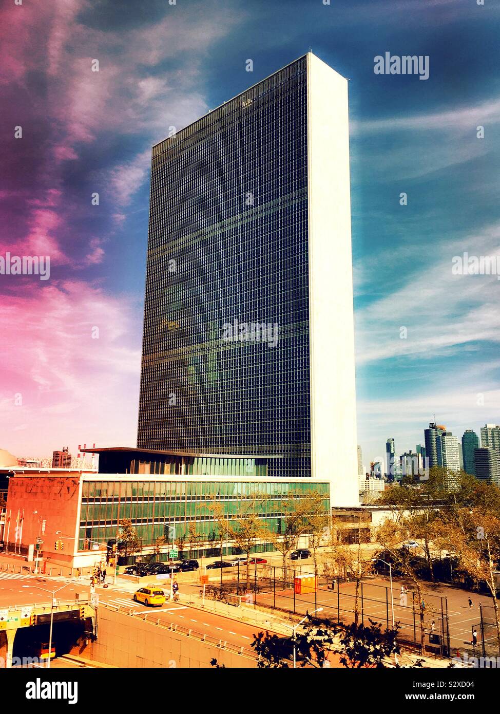 The United Nations world headquarters is located in New York City, USA ...