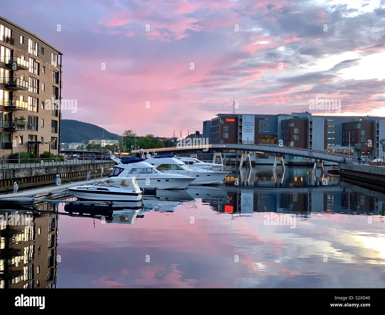 Trondheim harbour hi-res stock photography and images - Alamy
