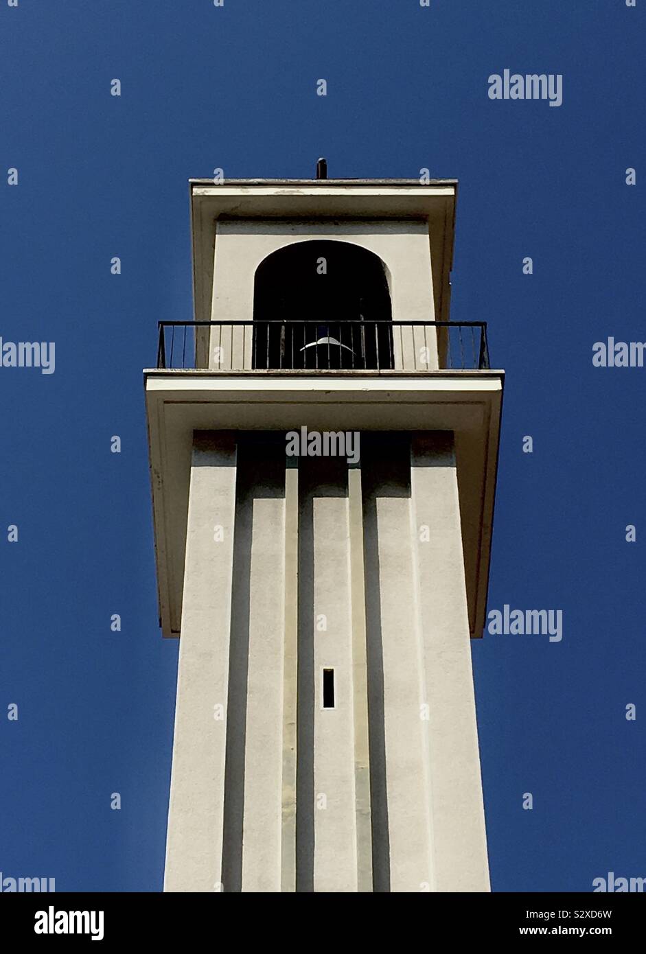 Catholic Bell Tower Stock Photo - Alamy