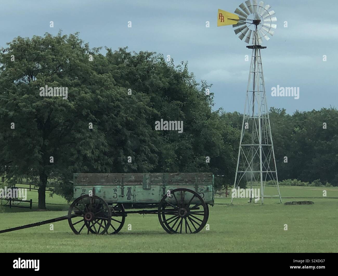 Prairie symbols of life on the Plains Stock Photo - Alamy
