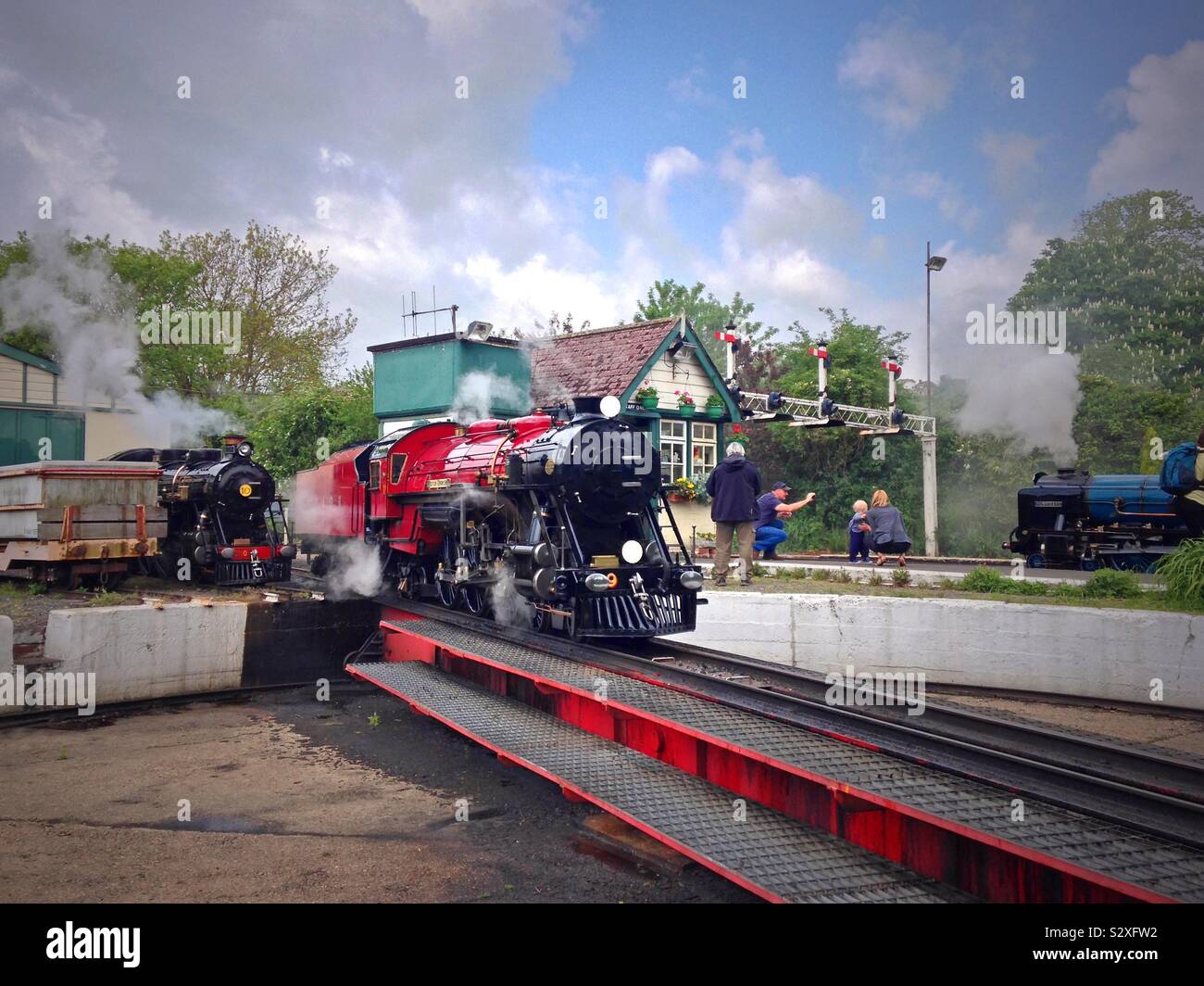 Hythe dymchurch miniature steam railway hi-res stock photography and ...