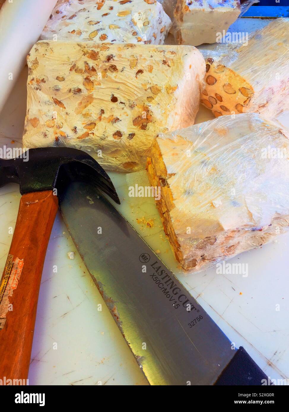 Hard nougat hi-res stock photography and images - Alamy