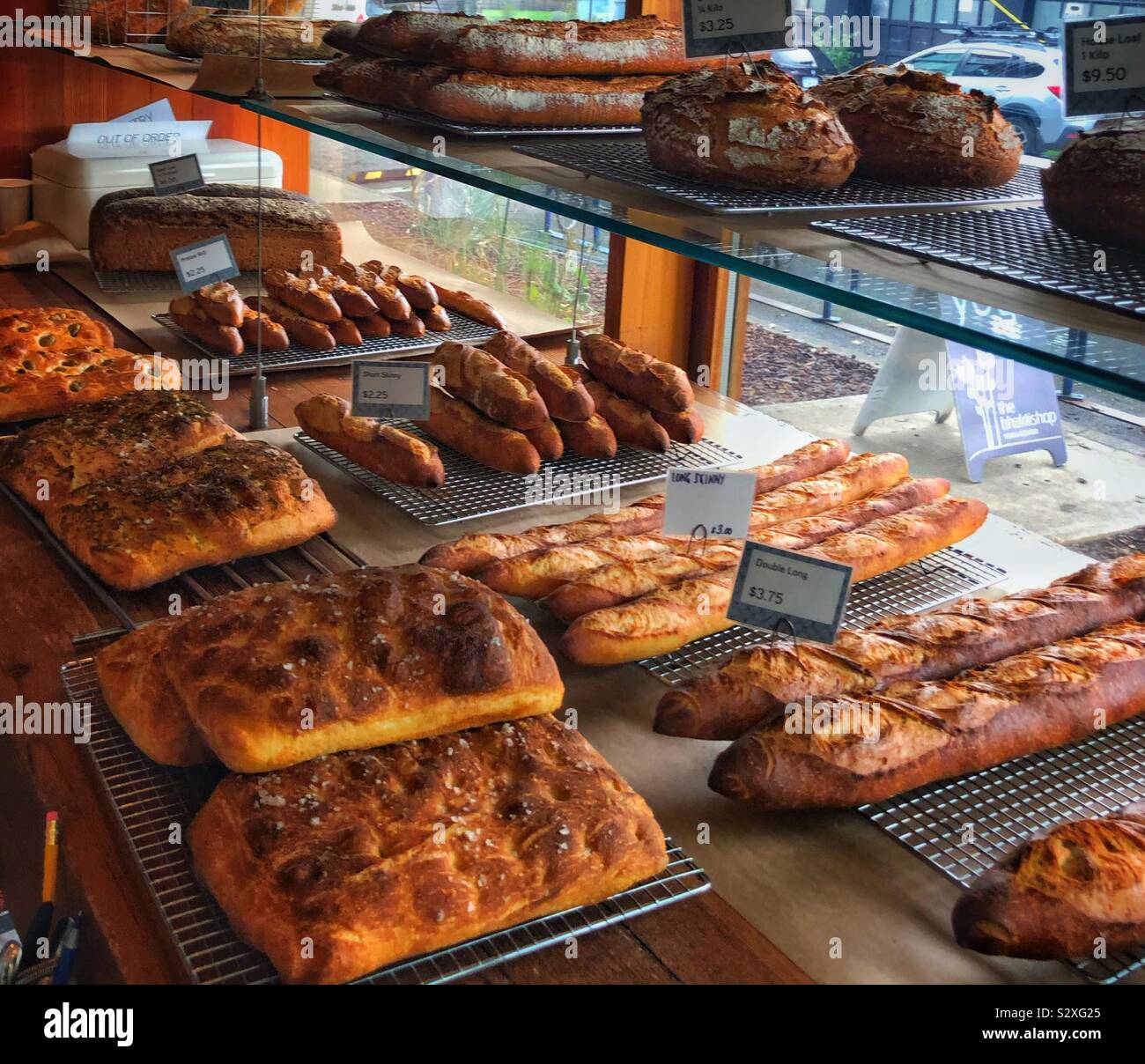 Morning bread selection at Little T Baker in Portland, Oregon, USA Stock Photo - Alamy
