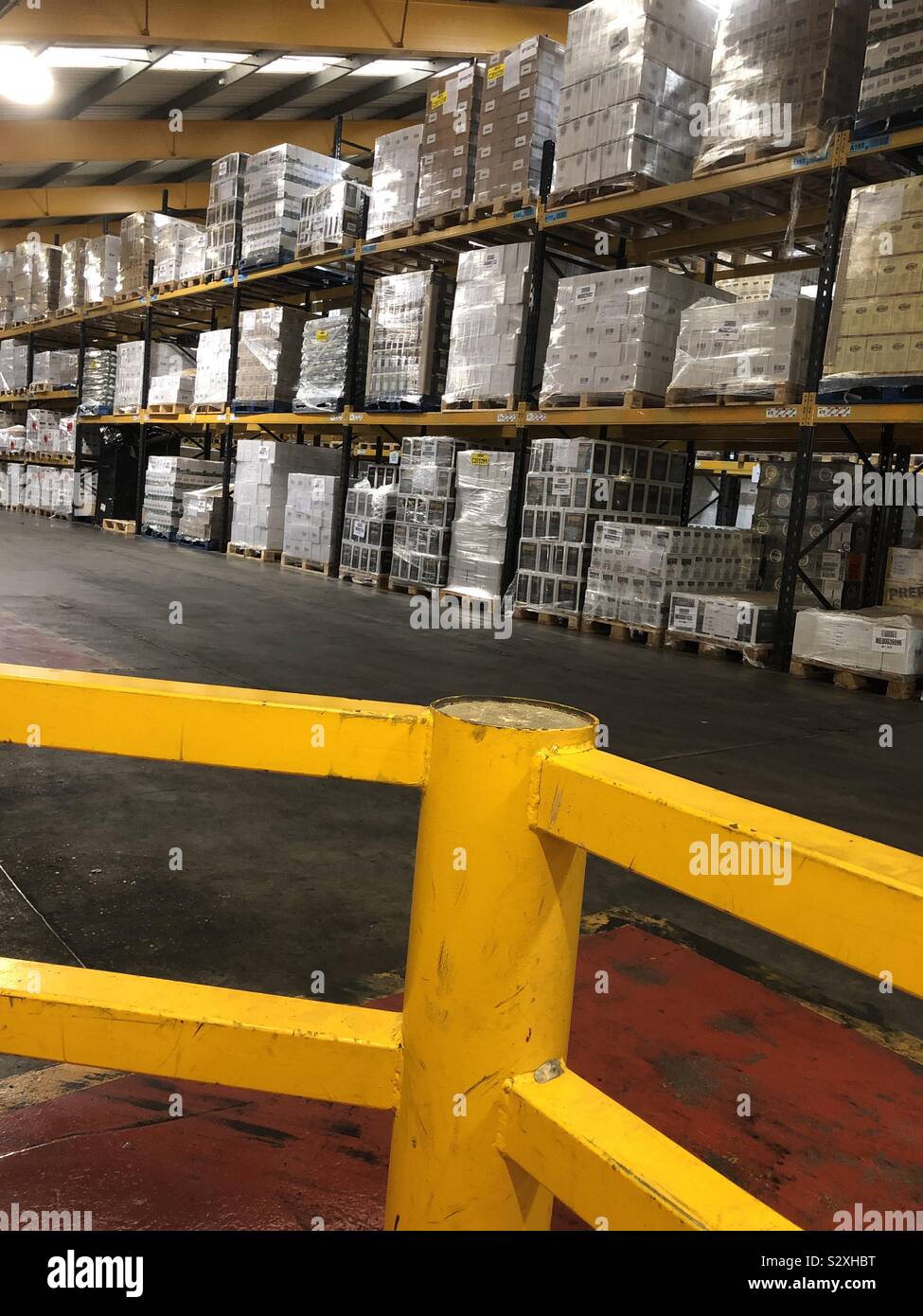 Random foods in a random warehouse Stock Photo - Alamy