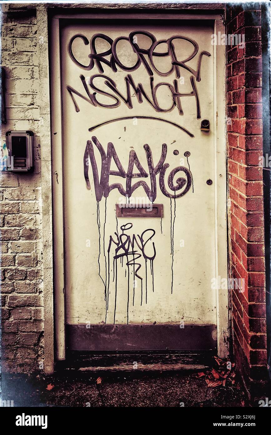 Graffiti tag names hi-res stock photography and images - Alamy