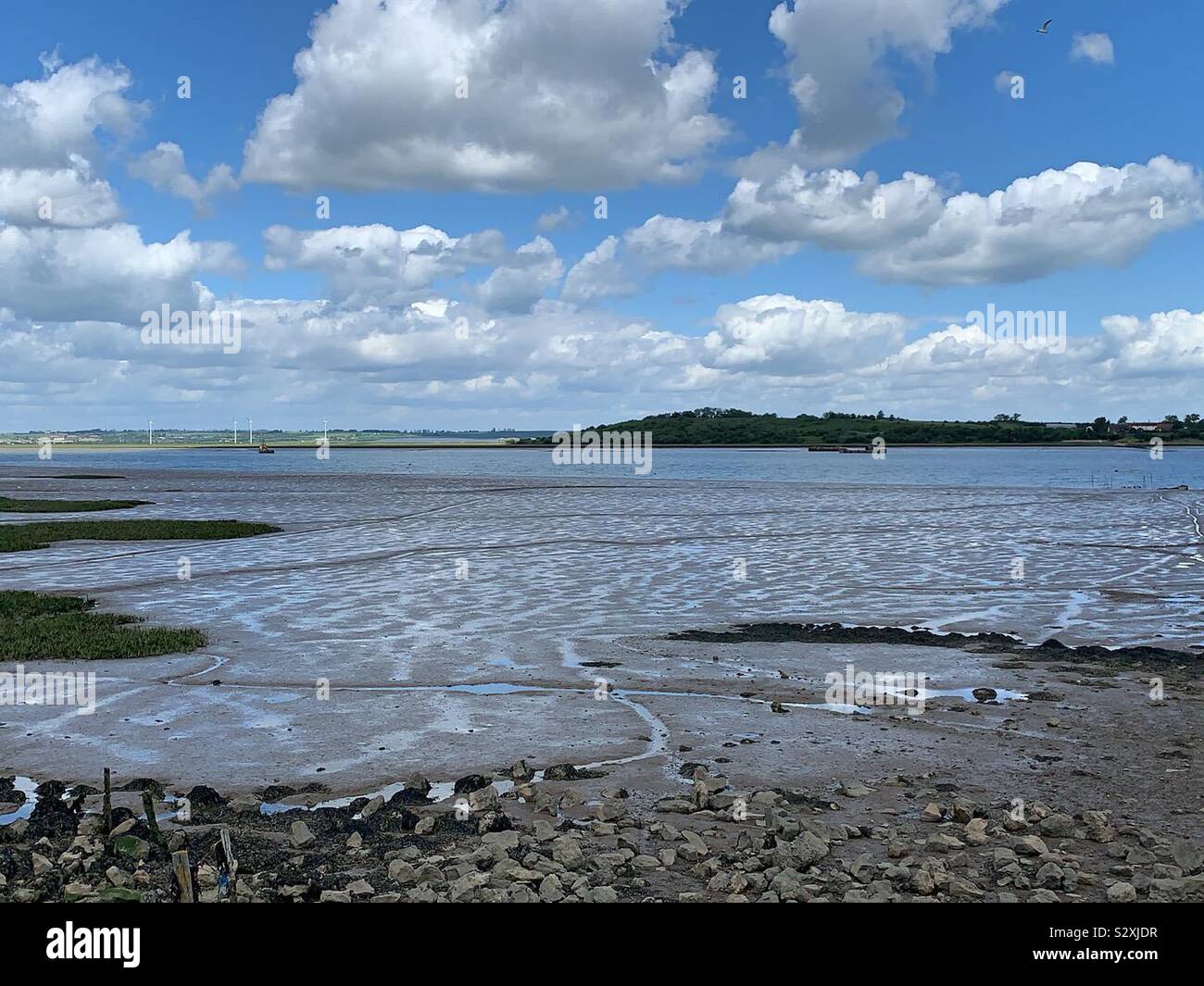 Estuary Coastal Scene Stock Photo - Alamy