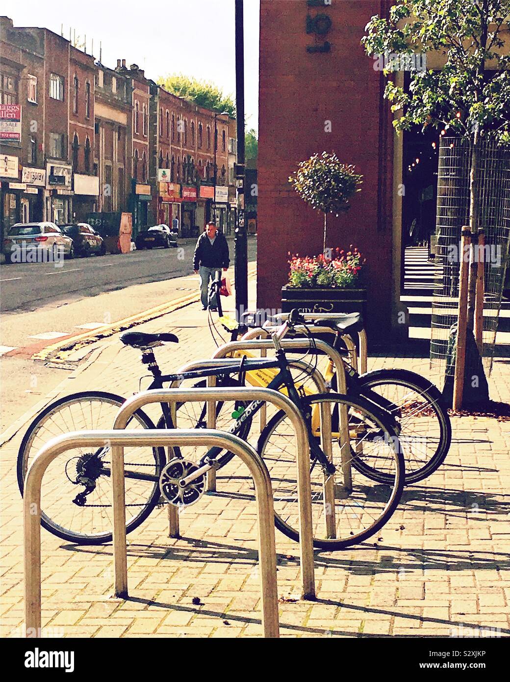 Pavement Bike Racks High Resolution Stock Photography and Images - Alamy