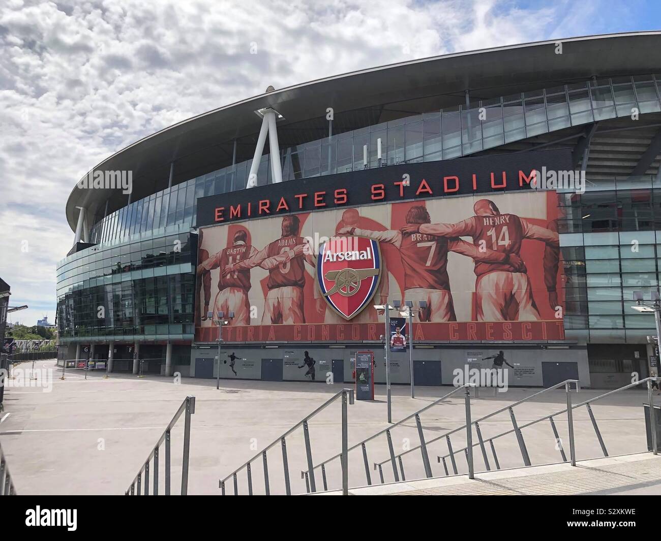 Arsenal Emirates Stadium London England Stock Photo - Alamy
