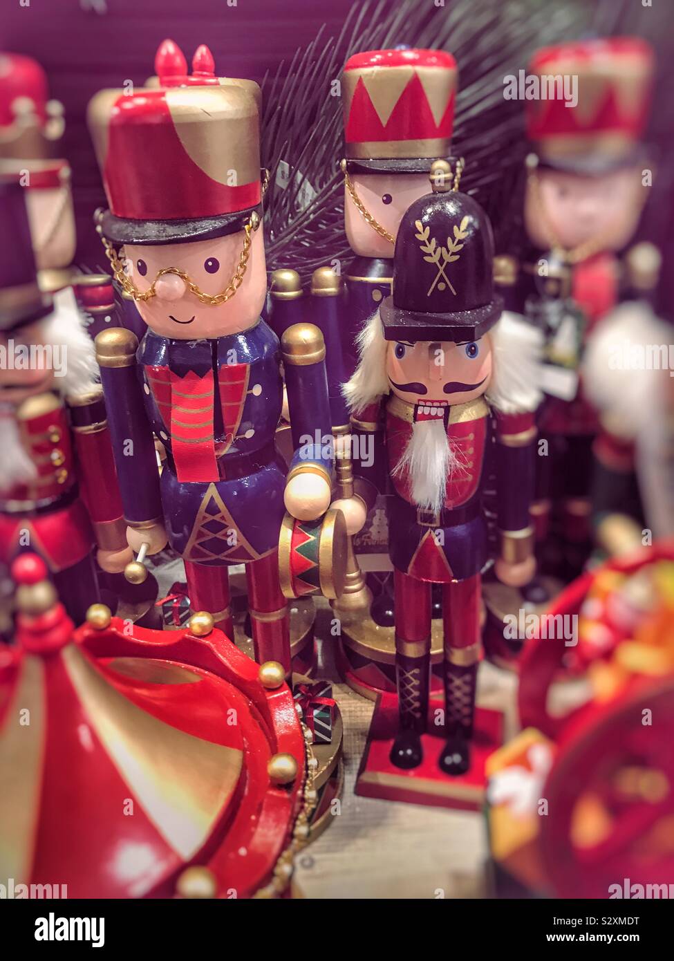 Christmas toy soldier Stock Photo - Alamy