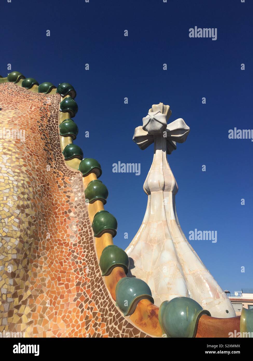 Gaudi rooftop hi-res stock photography and images - Alamy