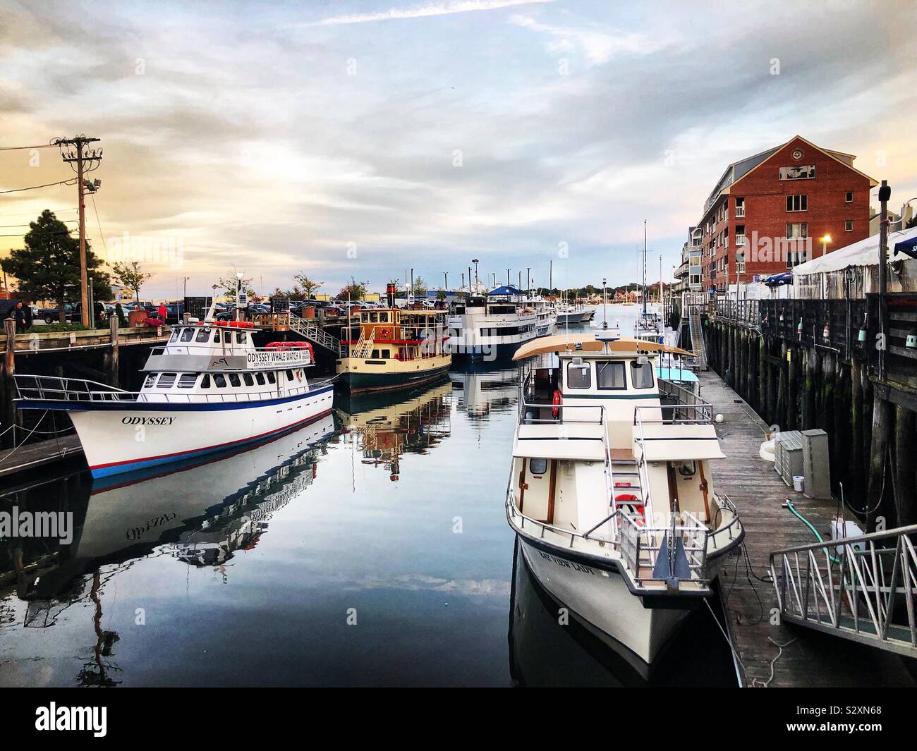 Portland maine waterfront hi-res stock photography and images - Alamy