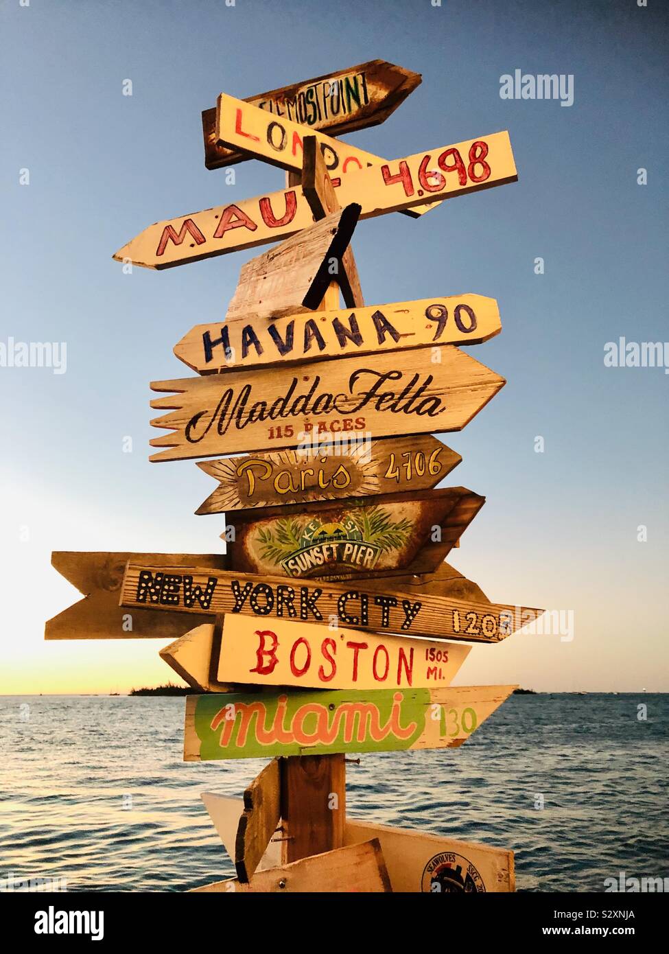 Key West Florida Signs High Resolution Stock Photography and Images - Alamy