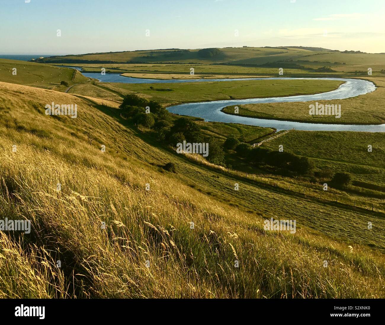 Cuckmere Meander Stock Photos & Cuckmere Meander Stock Images - Alamy