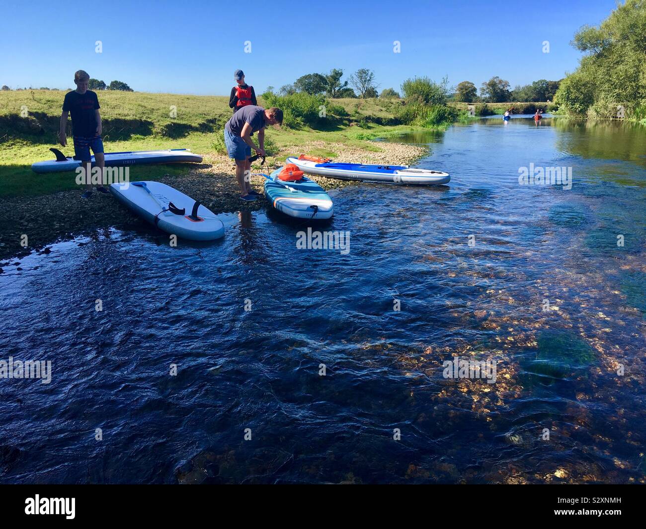 Paddleboard river hi-res stock photography and images - Alamy