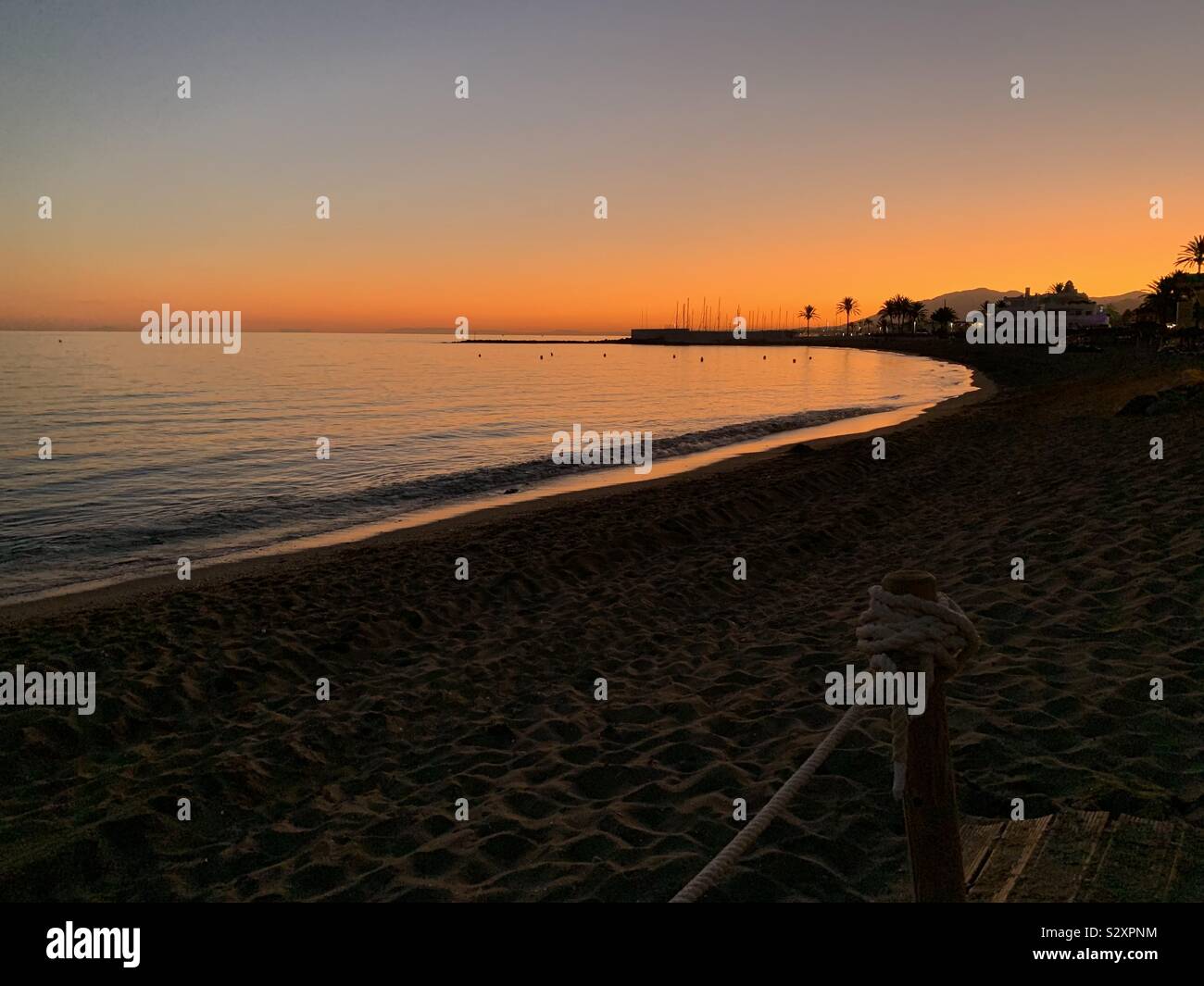 Marbella sunset hi-res stock photography and images - Alamy
