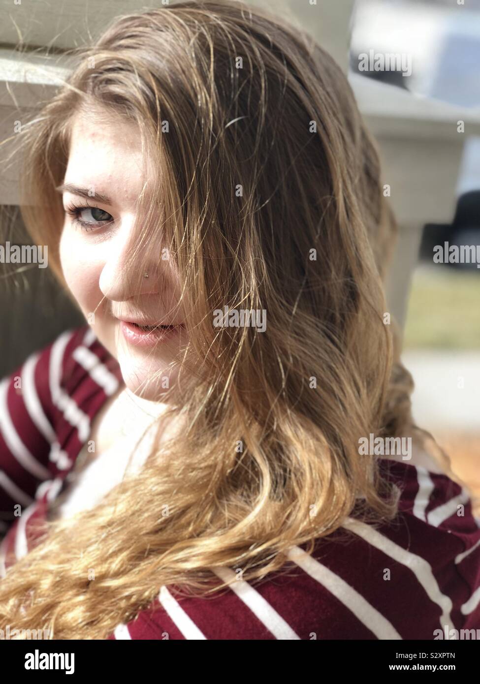 Long nose girl hi-res stock photography and images - Alamy