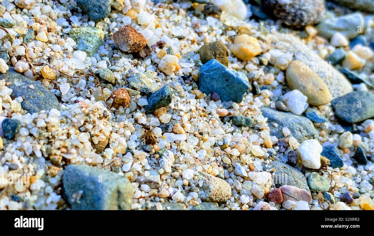 Sand and pebbles hi-res stock photography and images - Alamy