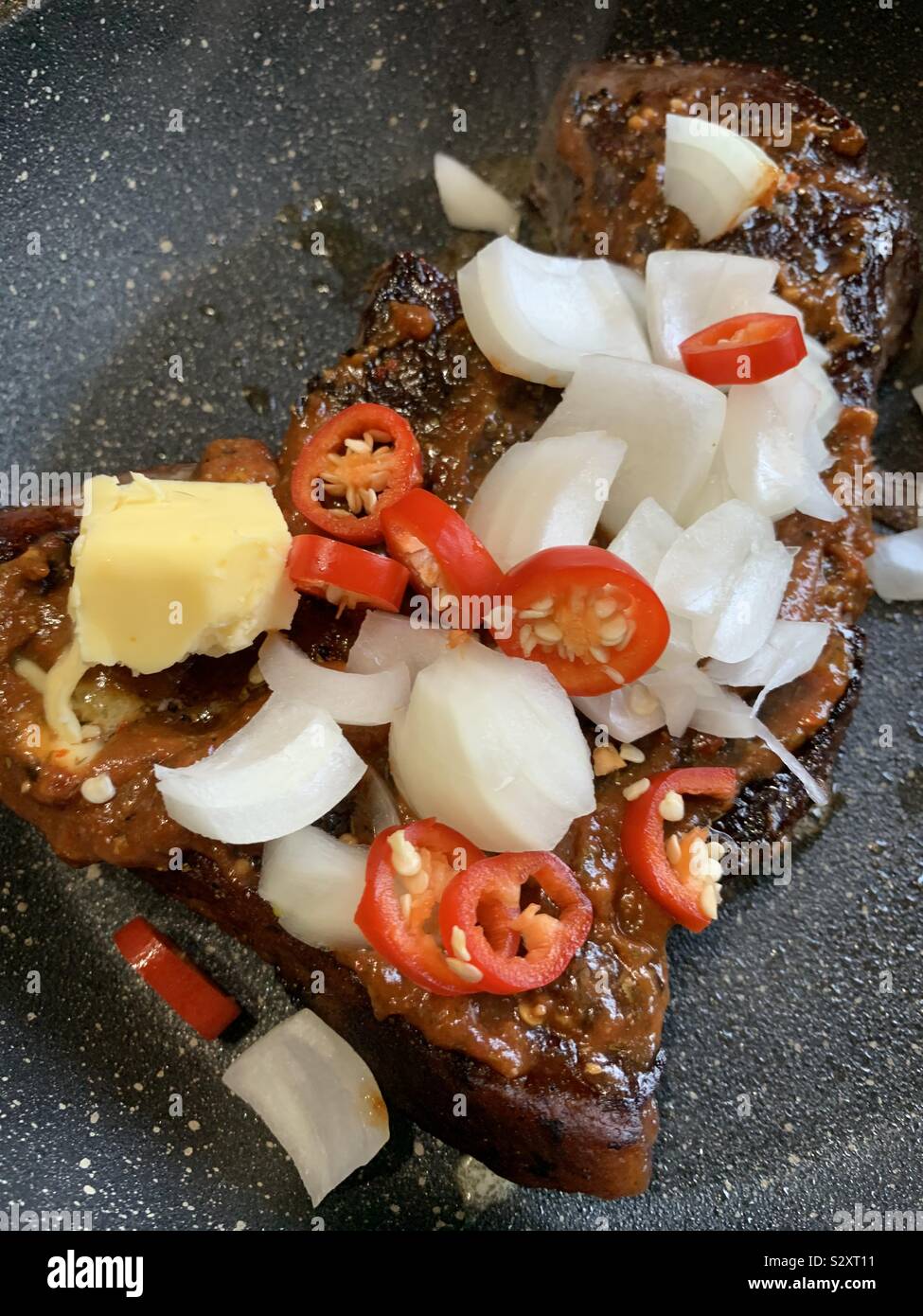 Rump with trimmings Stock Photo - Alamy