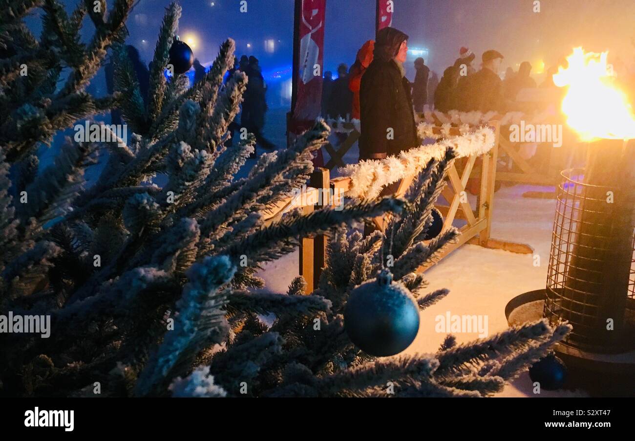 Christmas alps france hi-res stock photography and images - Alamy