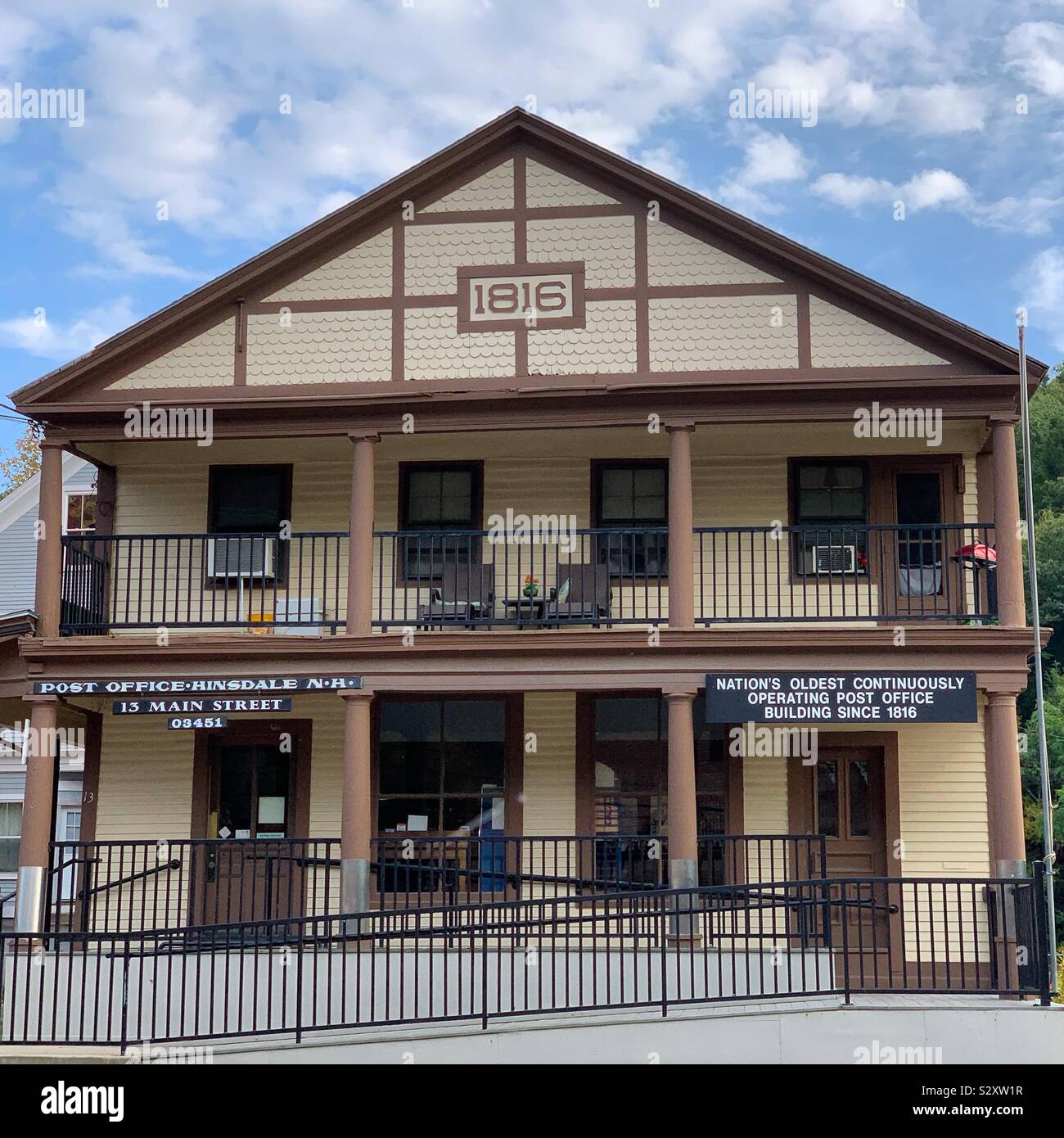 Post office sign united states hi-res stock photography and images - Alamy