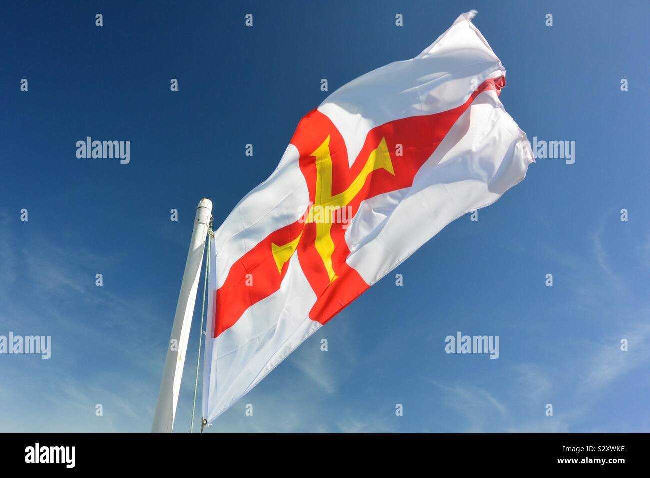 Guernsey flag hi-res stock photography and images - Alamy