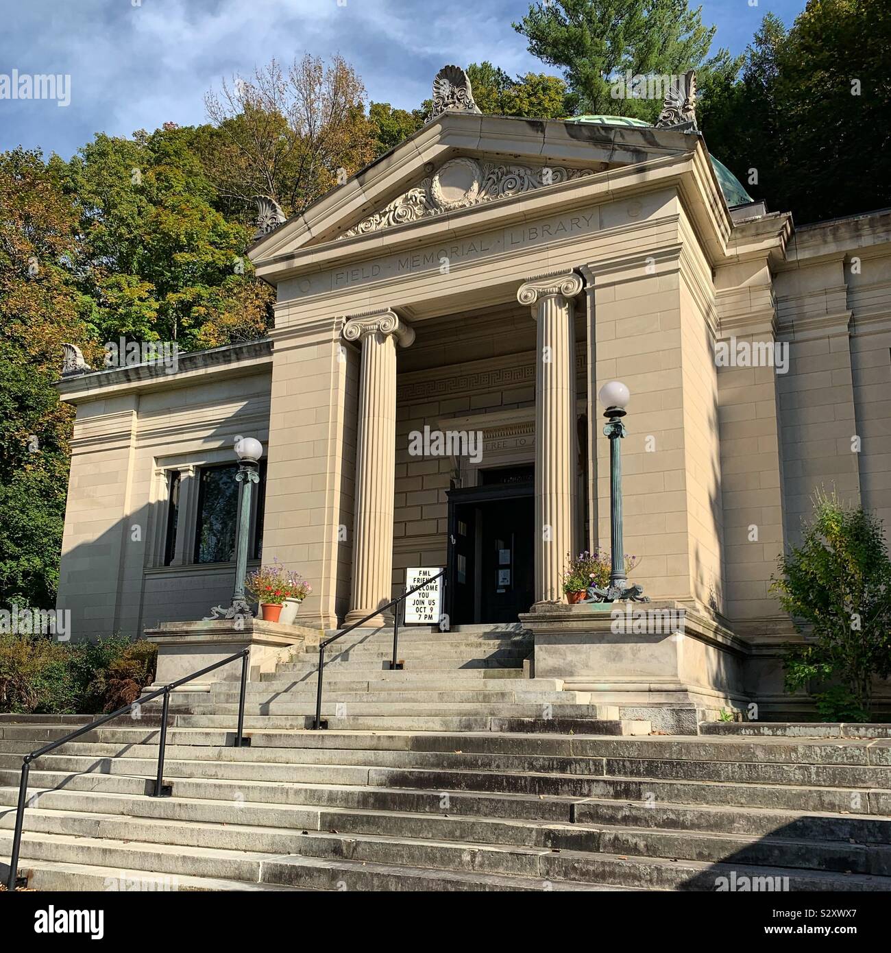 Field Memorial Library, Conway, Massachusetts, United States Stock ...