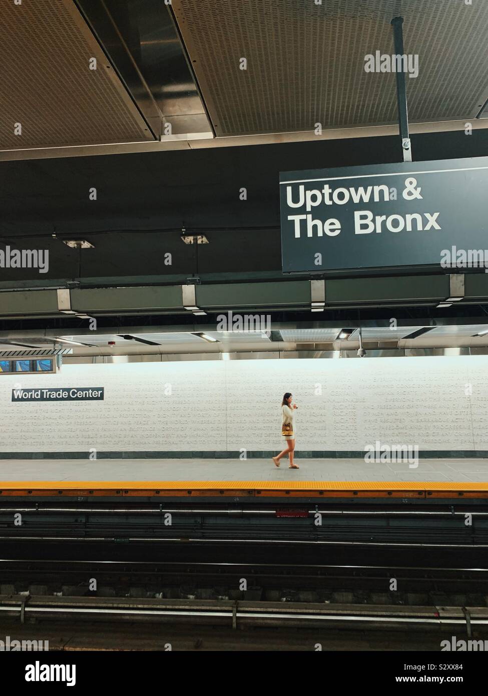 World trade center nyc subway hi-res stock photography and images - Alamy