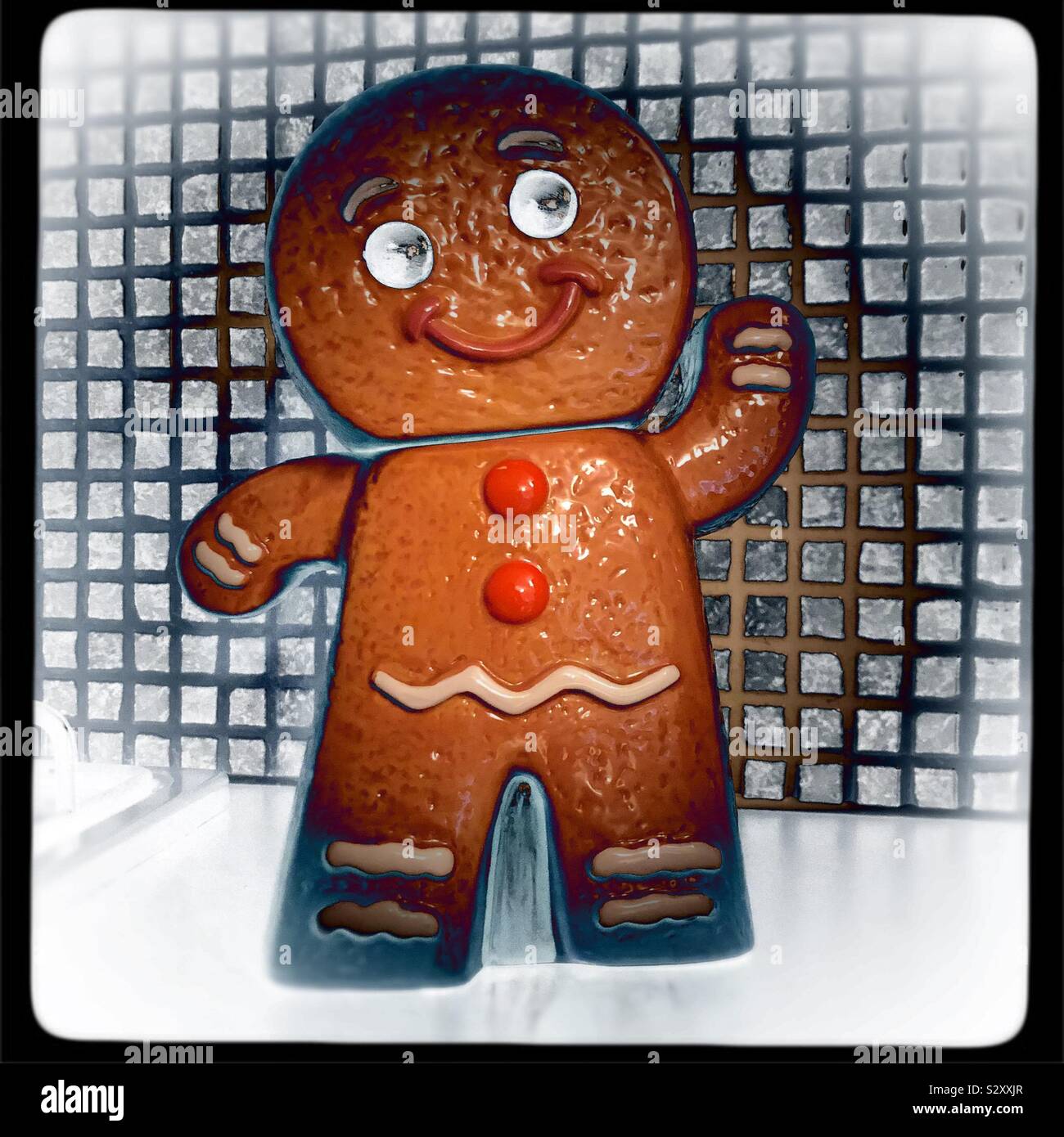Gingerbread man striking a pose Stock Photo - Alamy