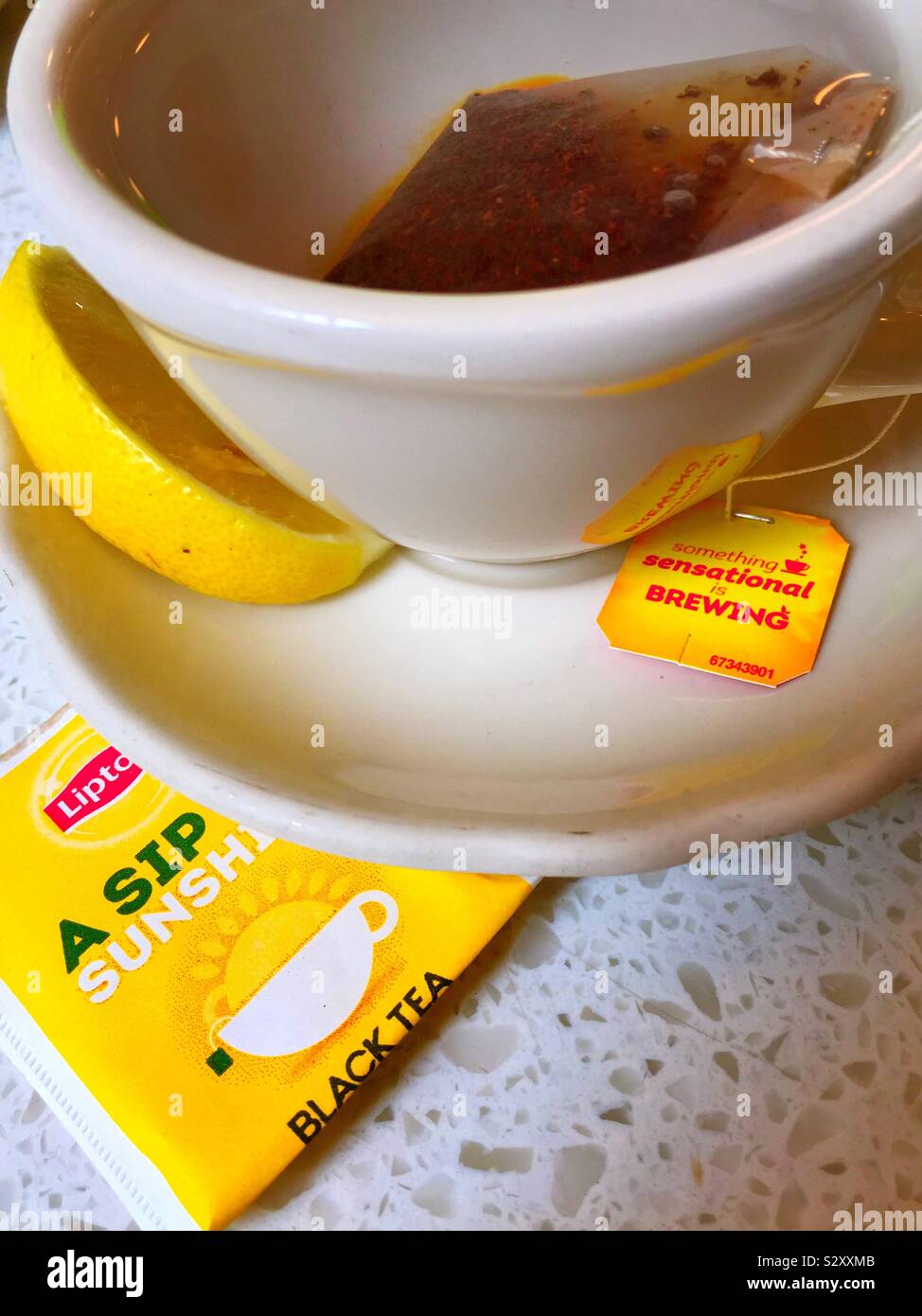 Lipton cup hi-res stock photography and images - Alamy