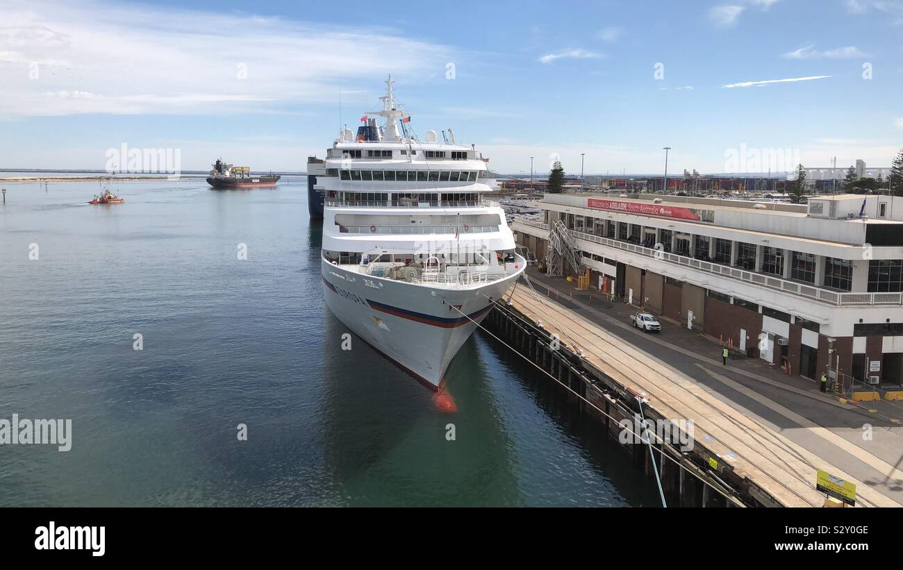 Adelaide port Australia Stock Photo - Alamy