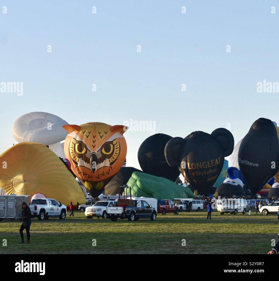Special shapes rodeo Balloon Fiesta. Albuquerque New Mexico October 10 ...