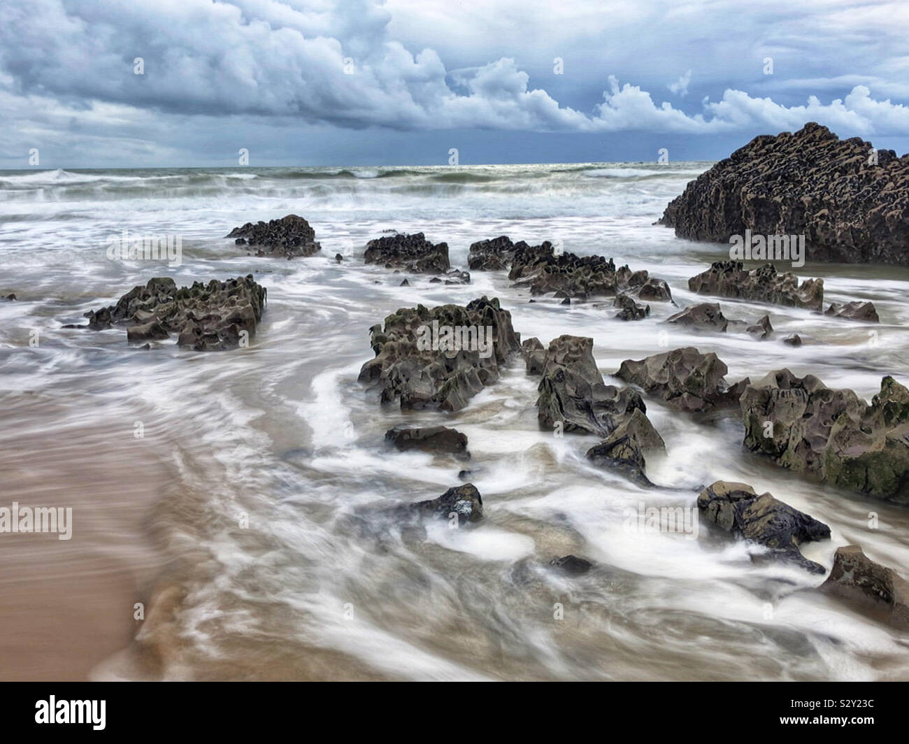 Welsh waves hi-res stock photography and images - Alamy