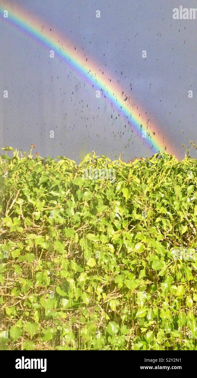 Rainbow at sky hi-res stock photography and images - Alamy