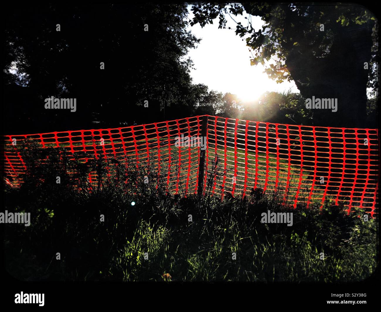 Temporary fence hi-res stock photography and images - Alamy