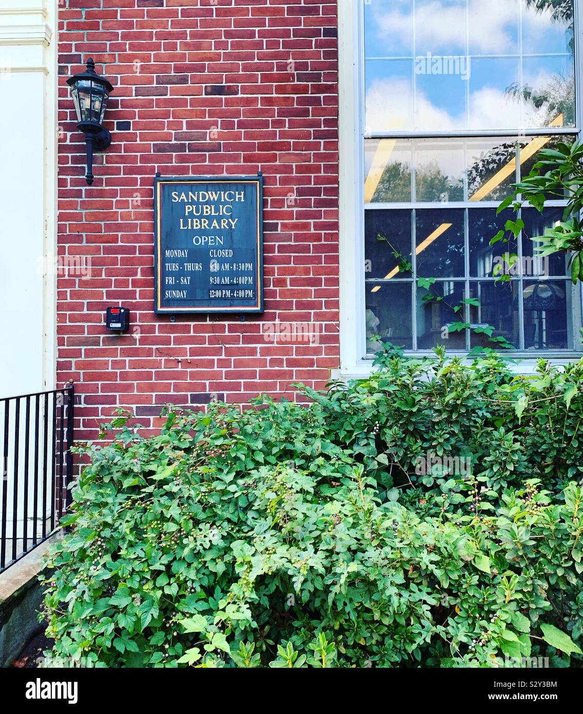 Sandwich Public Library, Sandwich, Cape Cod, Massachusetts, United ...