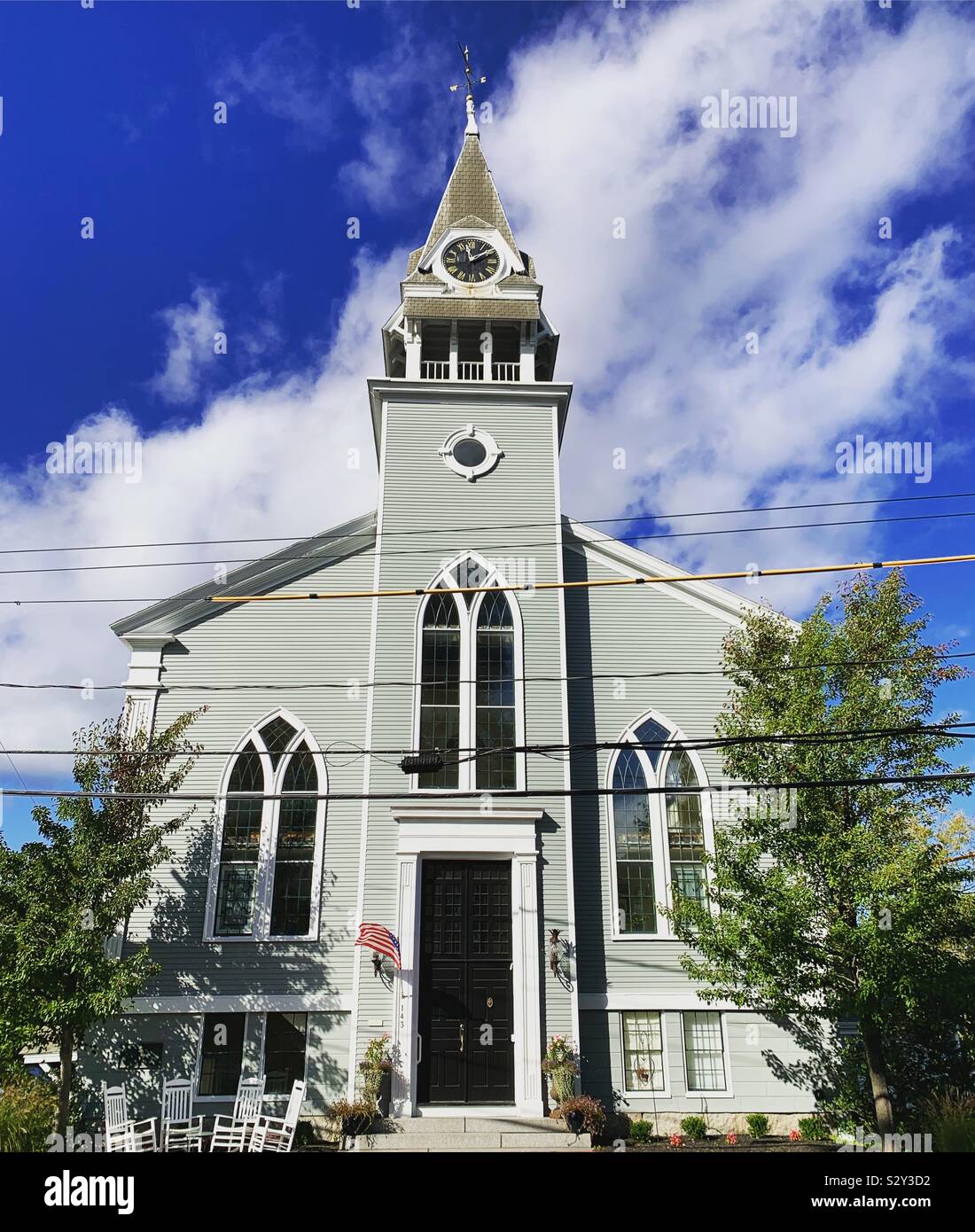 A building in Sandwich, Cape Cod, Massachusetts, United States Stock ...