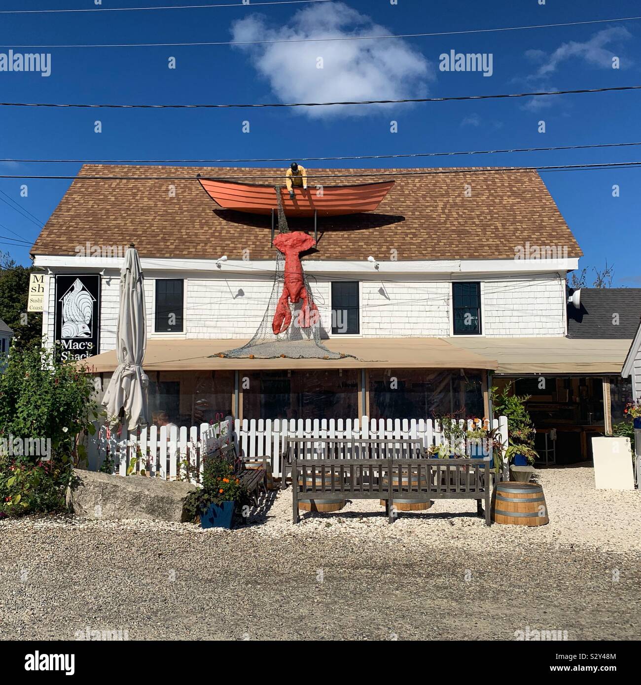 Mac’s Shack restaurant, Wellfleet, Cape Cod, Massachusetts, United ...