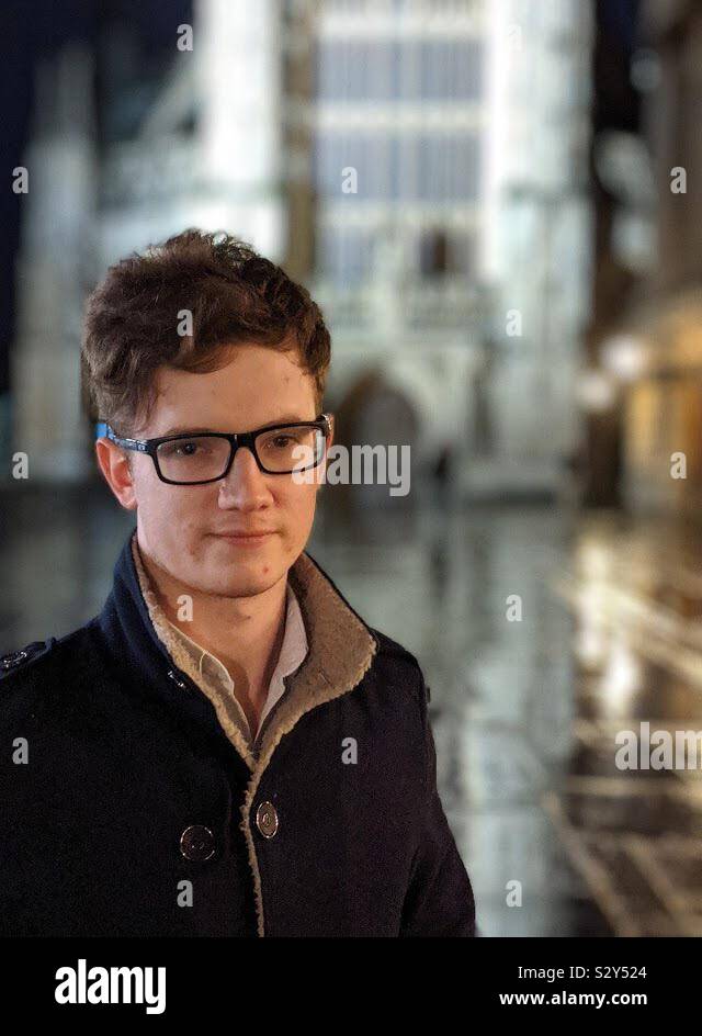 Studious man hi-res stock photography and images - Alamy