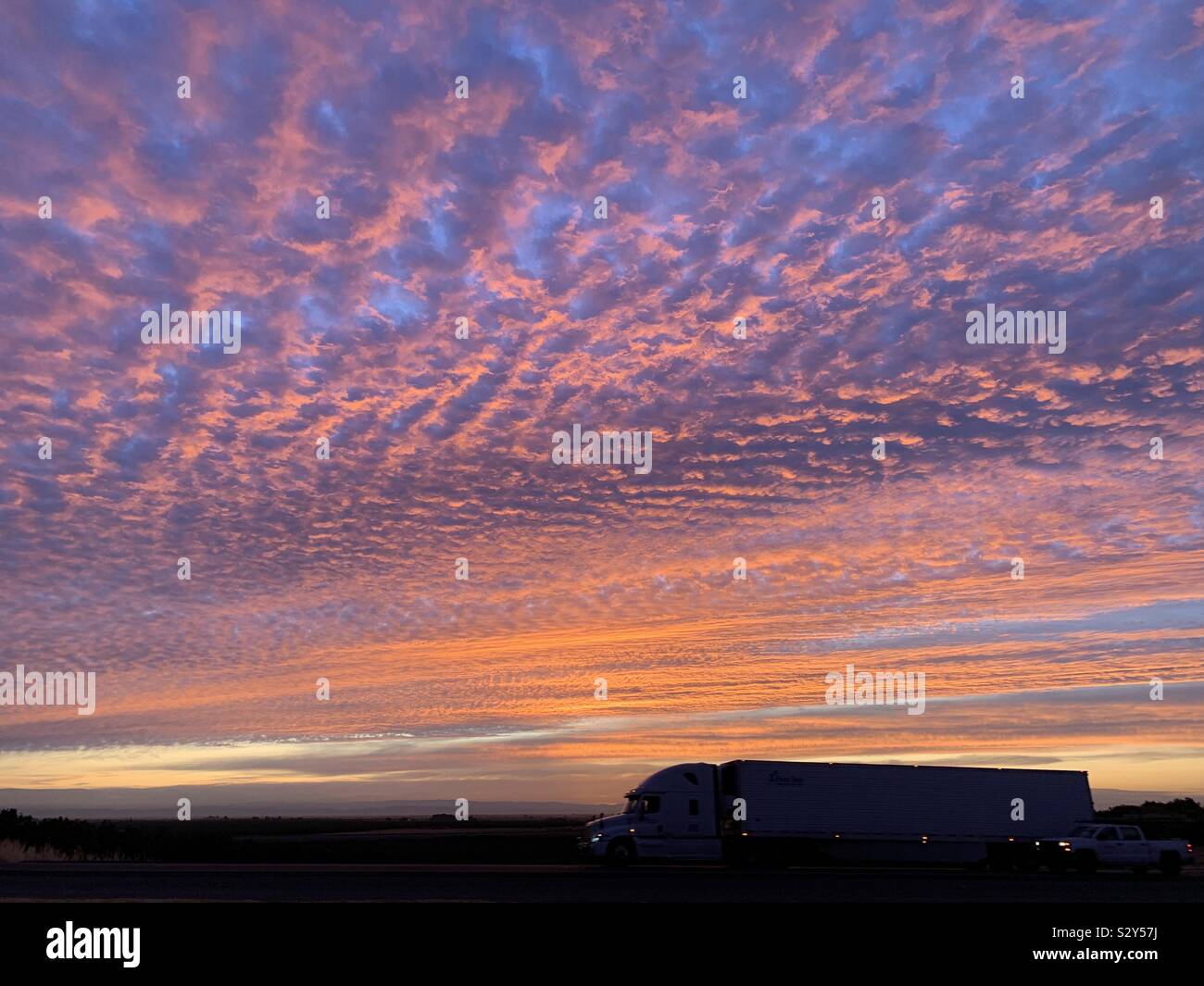 Northern California sunrise Stock Photo - Alamy