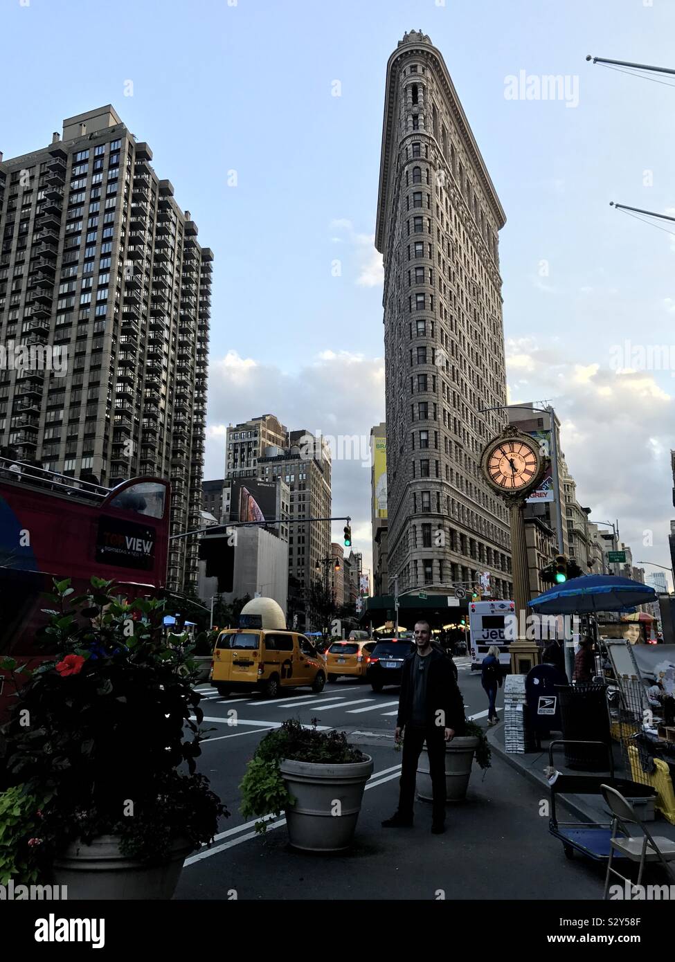 The Flat Iron Building Stock Photo - Alamy
