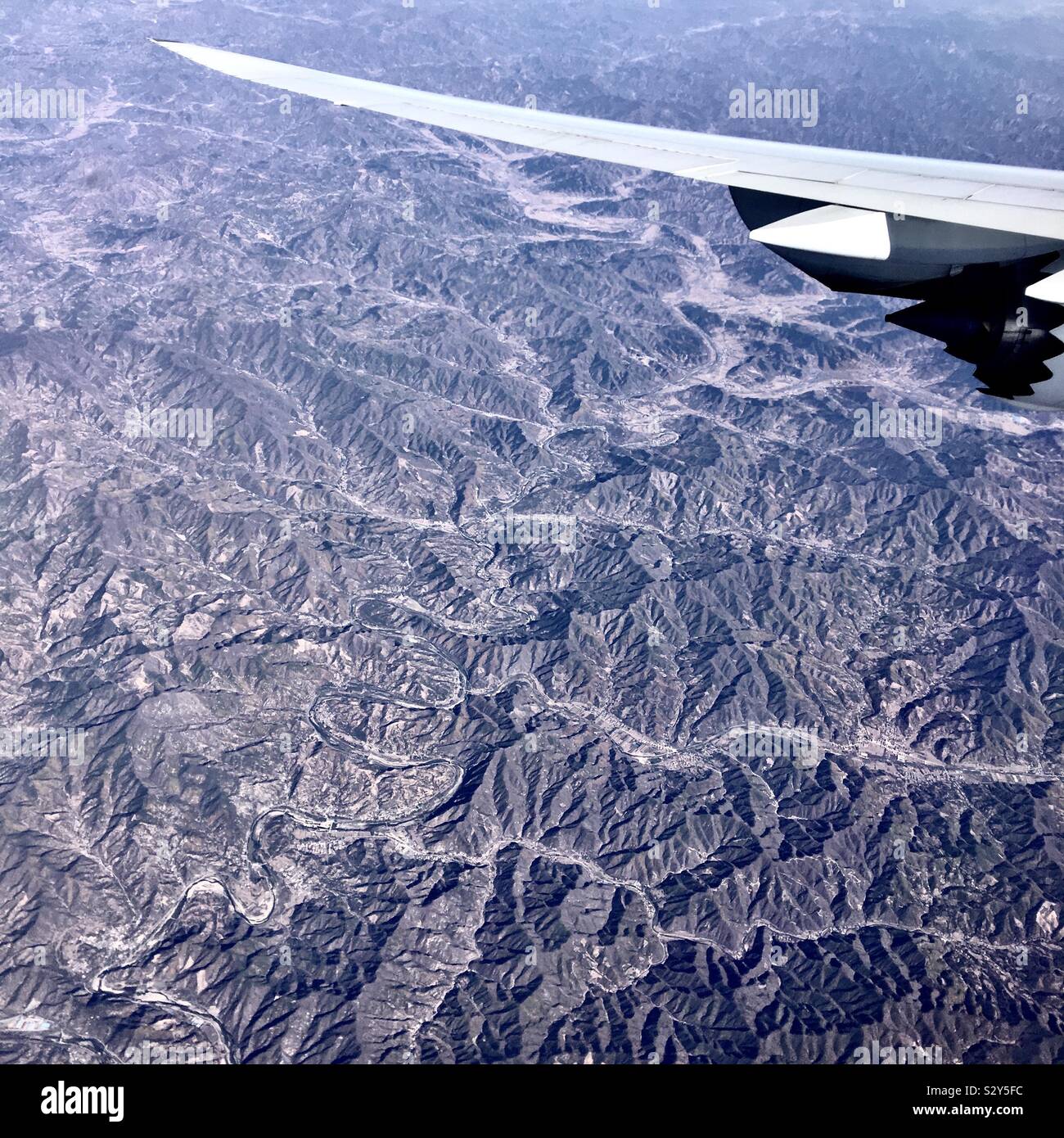 Flying Over China High Resolution Stock Photography and Images - Alamy