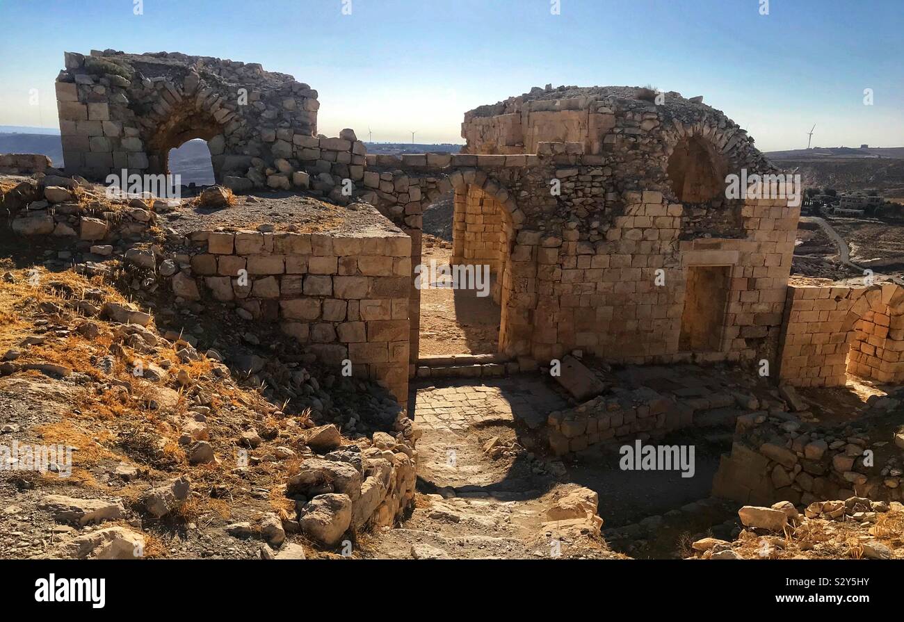 Shobak castle. Jordan Stock Photo - Alamy