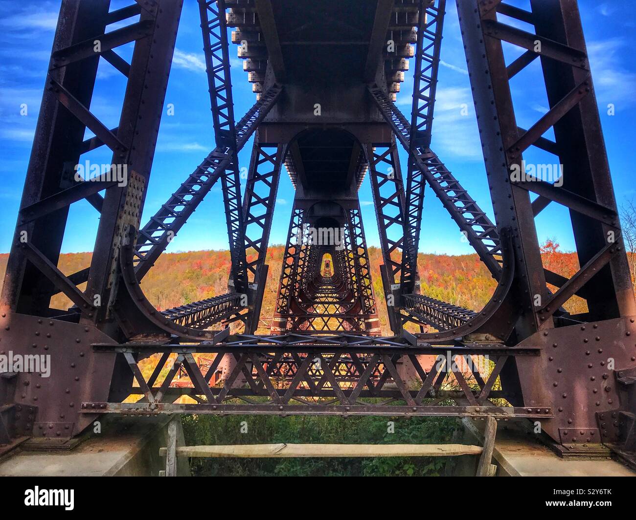 Kinzua railroad bridge hi-res stock photography and images - Alamy