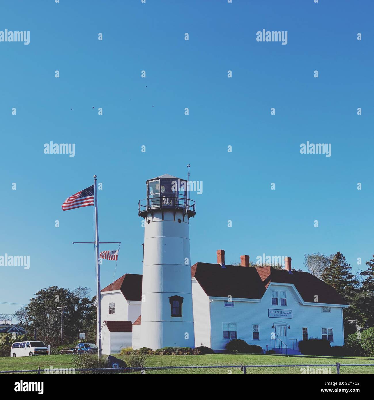 Chatham Lighthouse, Chatham, Cape Cod, Massachusetts, United States ...