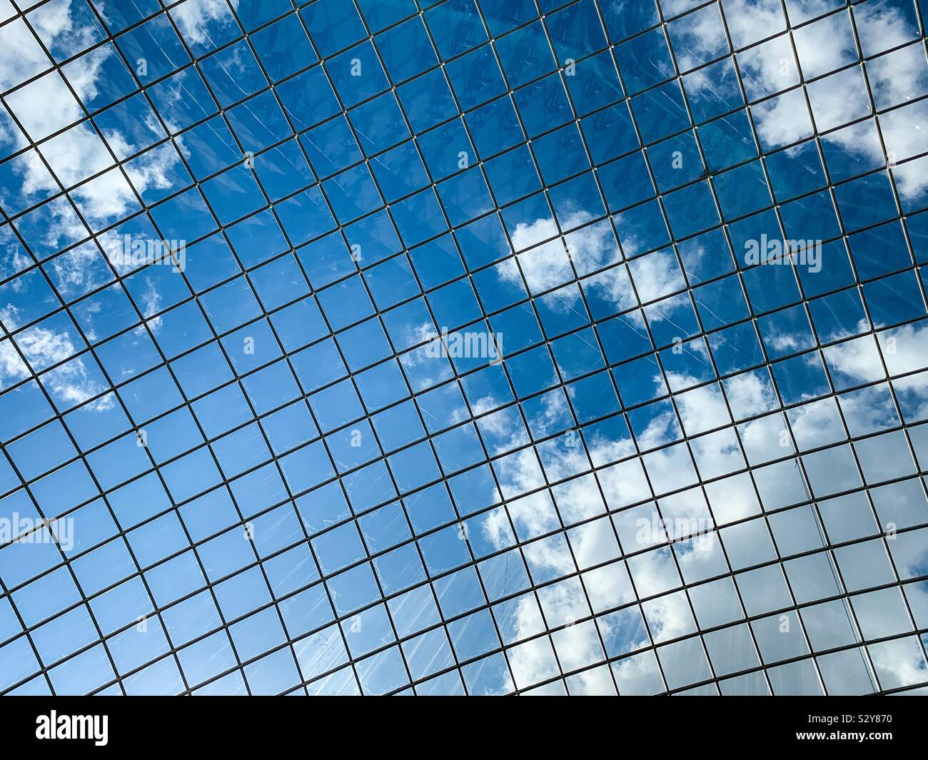 Roof of Trinity Leeds shopping centre Stock Photo - Alamy