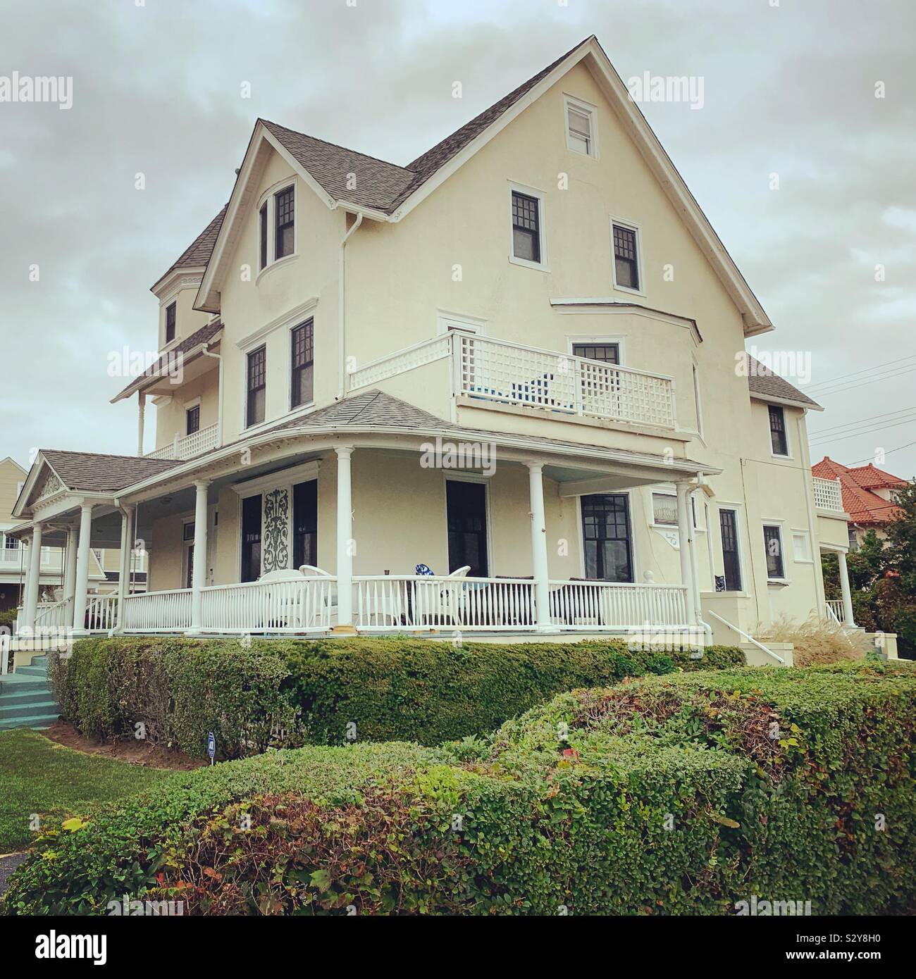 A home in Allenhurst, New Jersey, United States Stock Photo - Alamy